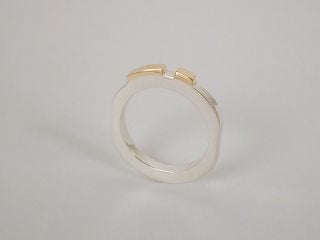 Sunray Ring ss/14kt | Constantine Designs