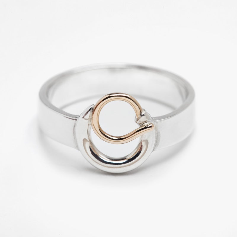 Gratitude Ring ss/14kt | Constantine Designs