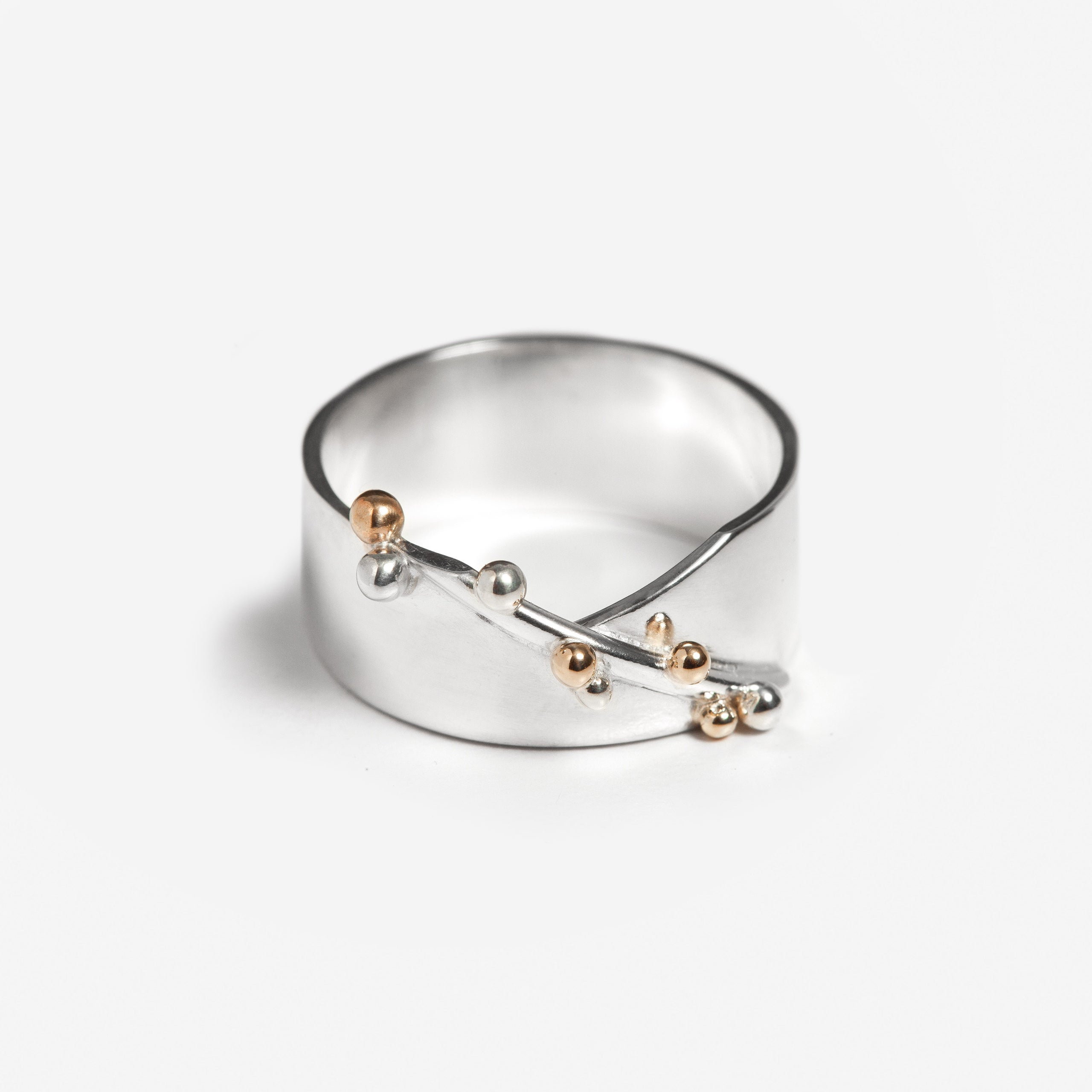 Pixie Dust Ring ss/14kt | Constantine Designs