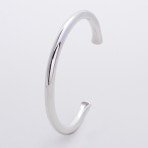 Solid Oval Cuff ss | Constantine Designs